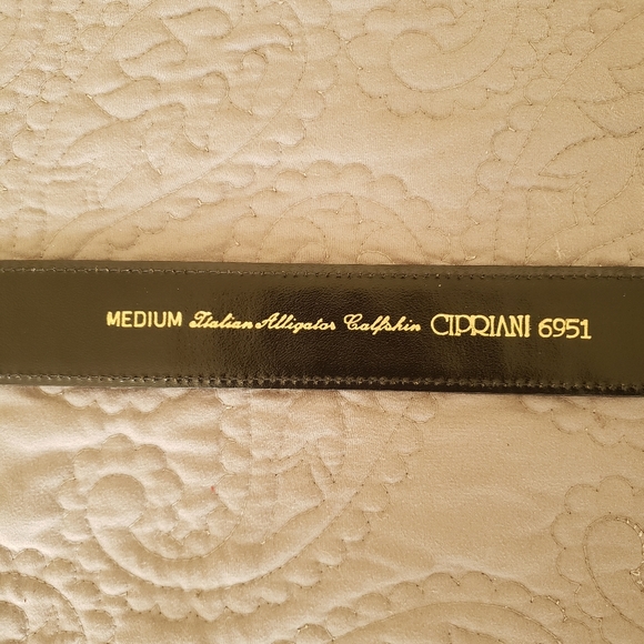 Cipriani | Accessories | Vintage Cipriani Leather Italian Women Belt ...